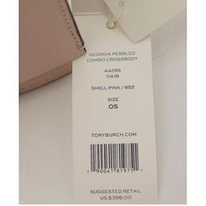 Tory Burch | Bags | Tory Burch Georgia Pebble Devon Sand With Tag ...